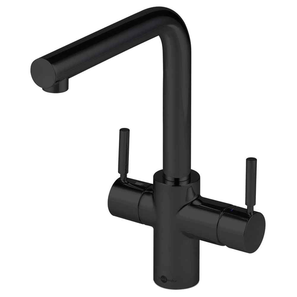 3N1 L Shape Tap Black Velvet | Aquatherm